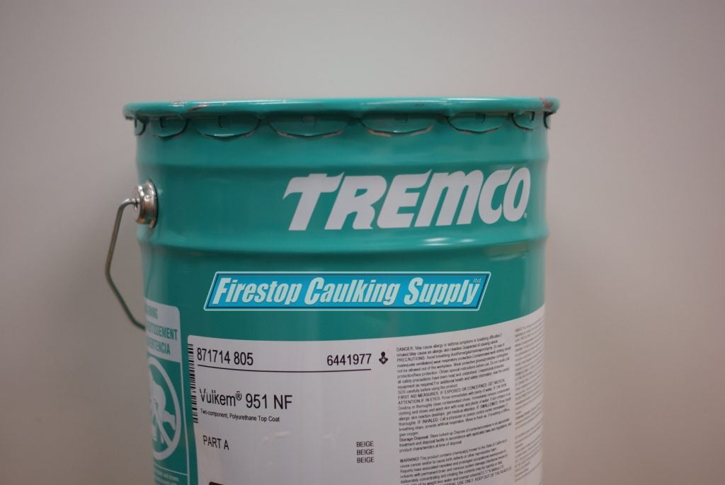 Tremco Vulkem 191 Primer (5-Gal) – Firestop Caulking Supply Wholesale ...